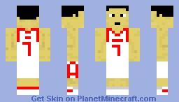 Jeremy Lin (ROCKETS) Minecraft Skin