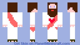 Jesus with sash! Minecraft Skin