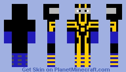 Cyber Hero Minecraft Skin