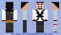 Jetpack Guy Minecraft Skin