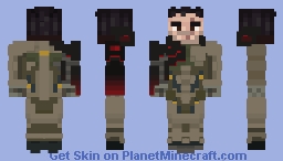 Jetstream Sam from Metal Gear Rising: Revengeance Minecraft Skin