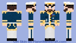 Admiral Skin Minecraft Skin