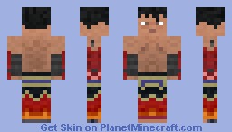 TEKKEN 5 Jin Kazama (J.PL) Minecraft Skin