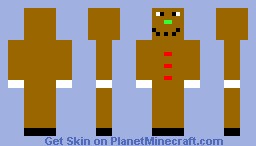 jinger bread man Minecraft Skin