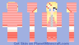 cute pink girly Minecraft Skin