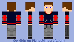 a jock Minecraft Skin