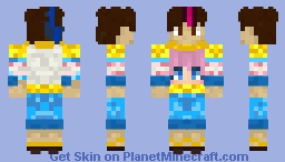 MCC Pride 25 Joel Lizzie Minecraft Skin