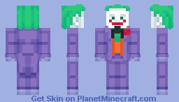 Joker (1980s) Minecraft Skin