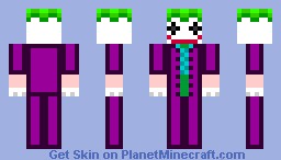 The Joker Minecraft Skin
