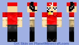 Jolibee Employee Minecraft Skin