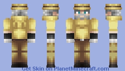 Star platinum Minecraft Skin