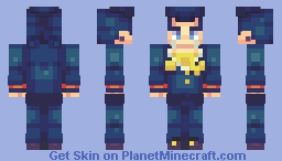 Josuke Higashikata Diamond Is Unbreakble Minecraft Skin