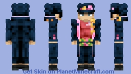 Jotaro Kujo Part 5 Minecraft Skin