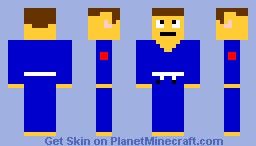 white belt judo kid Minecraft Skin