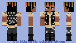 Juice world by blue Minecraft Skin