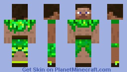 Jungle Dude Minecraft Skin