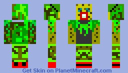 Jungle Man Minecraft Skin