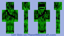 jungle camo Minecraft Skin