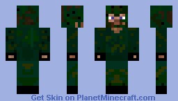Jungle Steve Minecraft Skin