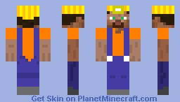 Steve goes mining! Minecraft Skin