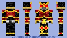 Kamen Rider Kuuga Rising Mighty Form Minecraft Skin