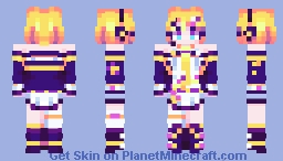 kagamine rin 🌟muse dash version Minecraft Skin