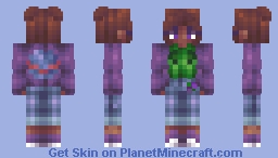 Alien Face Minecraft Skin