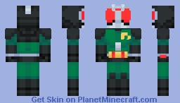 Kamen Rider Skull Minecraft Skin