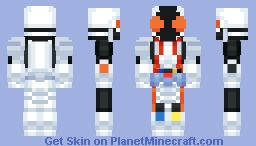 Kamen Rider Fourze Base States Minecraft Skin