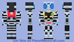 Kamen Rider G4 Minecraft Skin