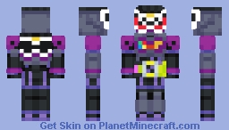 Kamen Rider Genm Proto Action Gamer Level 2 Minecraft Skin
