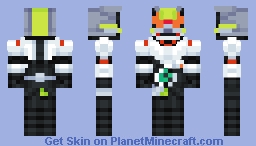 Kamen Rider Geats Ninja Form Minecraft Skin