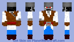 The dynamite Man Minecraft Skin