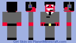 Evil commentator Minecraft Skin