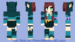 KaraCorvus - MCC 25 Cyan Coyotes Minecraft Skin