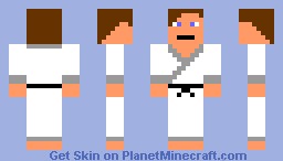 Karate Guy Minecraft Skin