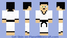 Karate guy Minecraft Skin
