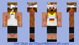 German Redneck Minecraft Skin