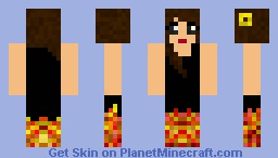 Katniss Everdeen (Jewel Dress) Minecraft Skin