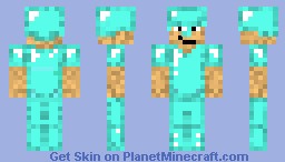 Diamond armor Minecraft Skin
