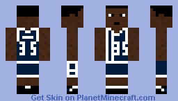 Kevin Durant (NEW THUNDER ALTERNATES) Minecraft Skin