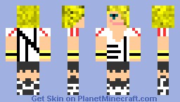 Ke$ha in Tik Tok Minecraft Skin