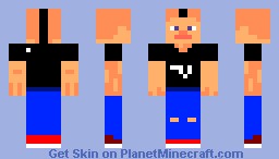 Punk kid Minecraft Skin