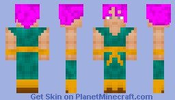 Dragon ball z trunks kid Minecraft Skin