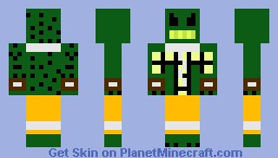 arkham city-killer croc Minecraft Skin