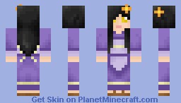 Kimono Girl - Lavender Minecraft Skin