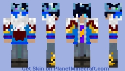 CryoVoltz (2024, Redesign) Minecraft Skin