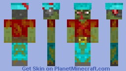 Sir Graham Zombie version 2 Minecraft Skin
