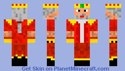 King Rapture w/ crown Minecraft Skin