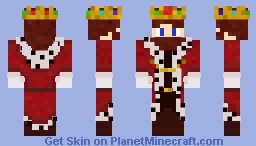 King Minecraft Skin
